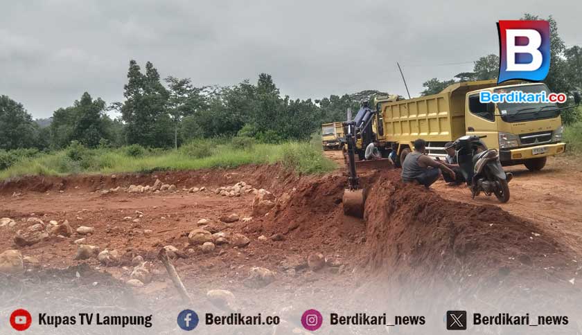 Berdikari - Lima Ruas Jalan Provinsi Lampung Diperbaiki Pakai APBN, Total Anggaran Dikucurkan ...